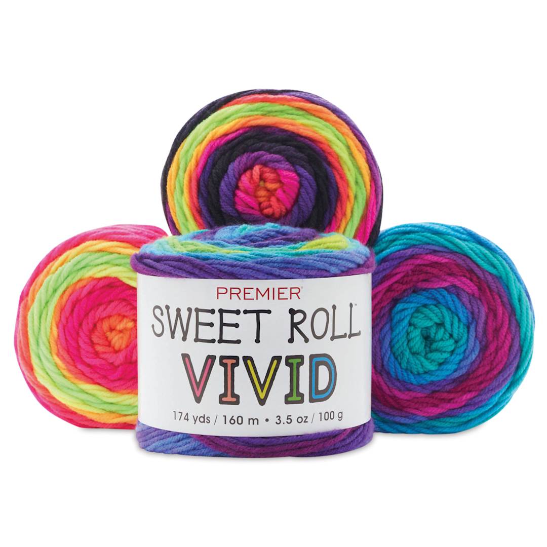 Premier Yarn Sweet Roll Vivid Yarn | BLICK Art Materials