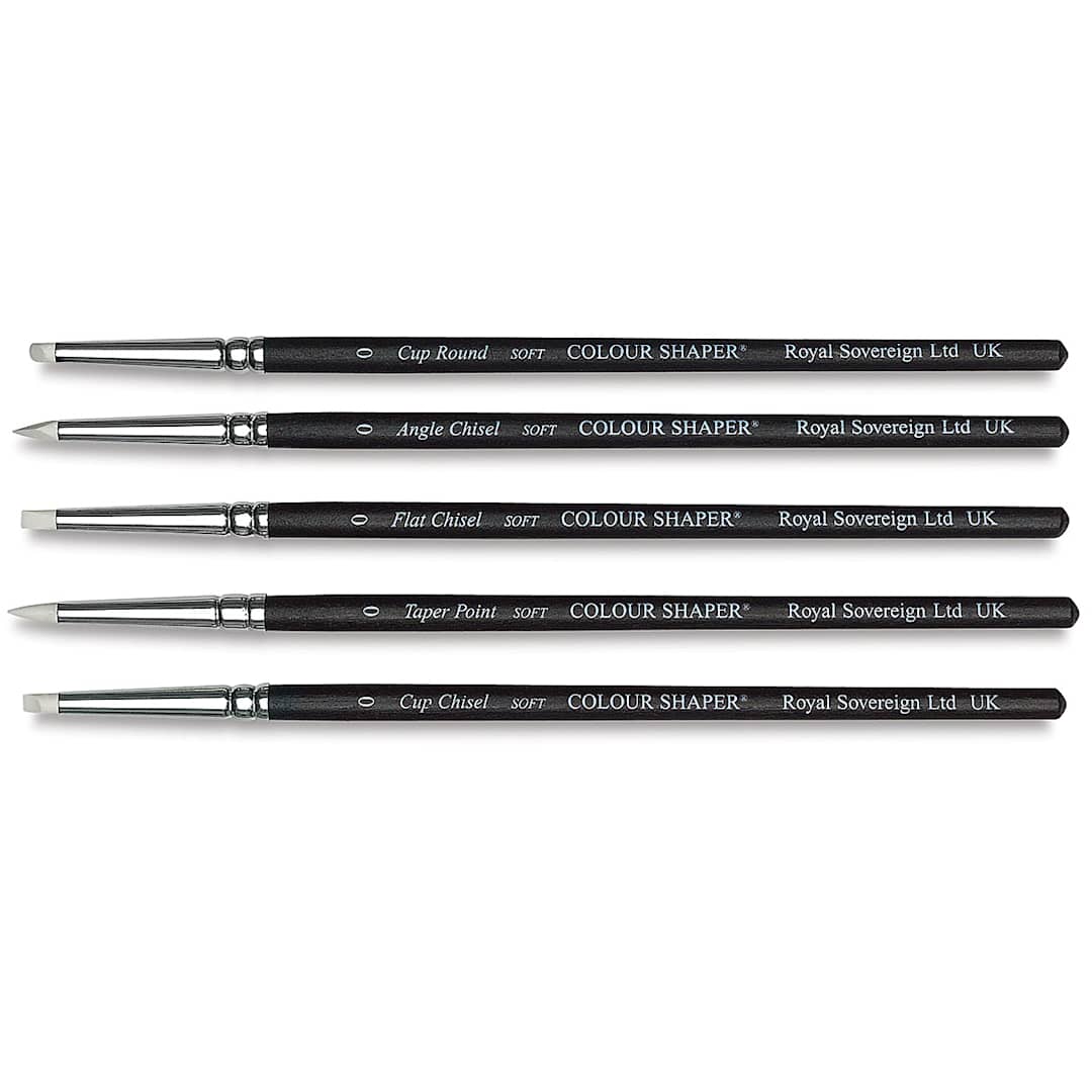 Colour Shaper Tool Set - Soft, Size 0 | BLICK Art Materials