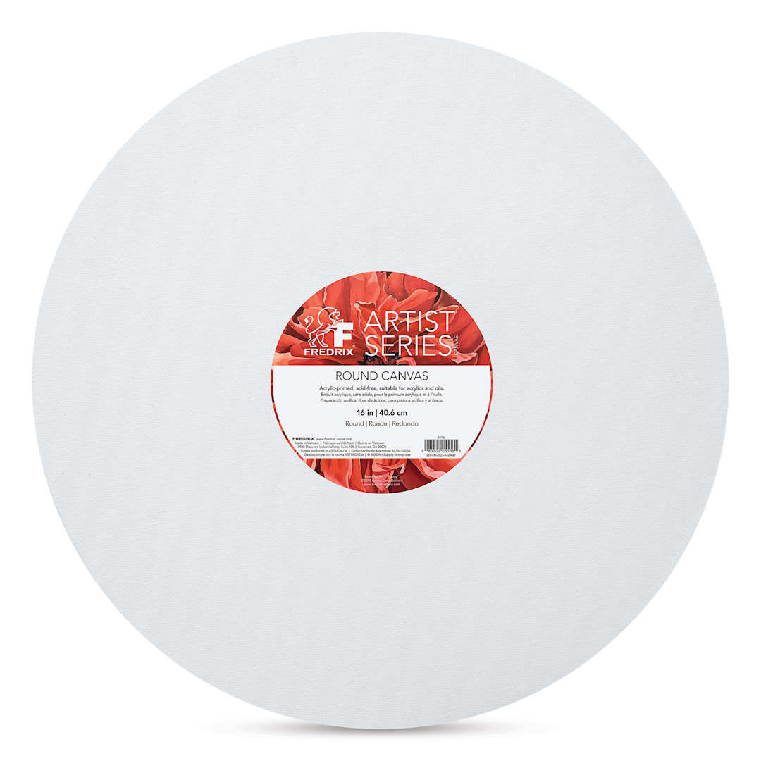 Fredrix Round 5/8" Profile Cotton Canvas | BLICK Art Materials