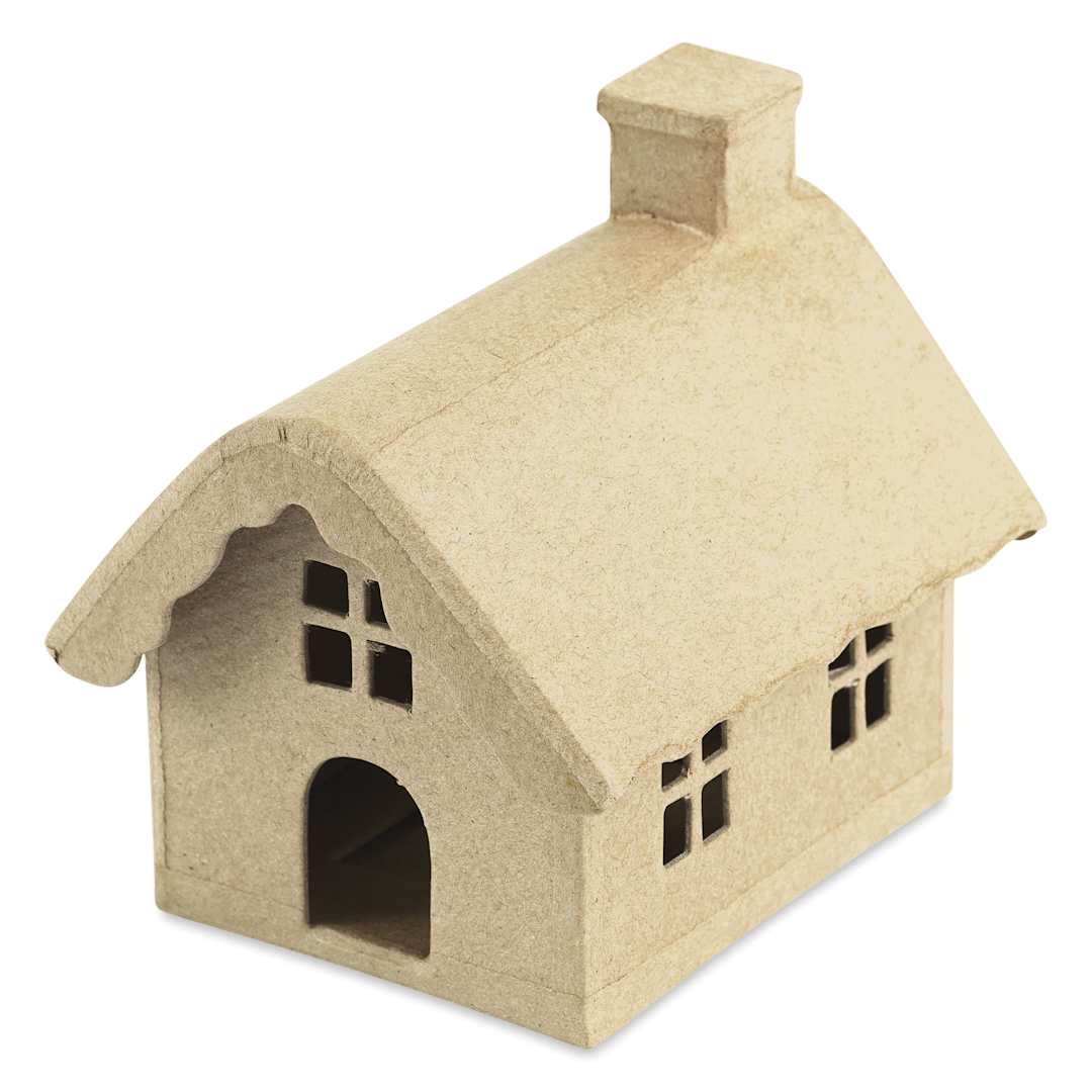 Decopatch Paper Mache Houses | BLICK Art Materials