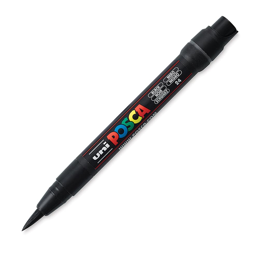 Posca PCF-350 Soft Tip Brush Markers | BLICK Art Materials