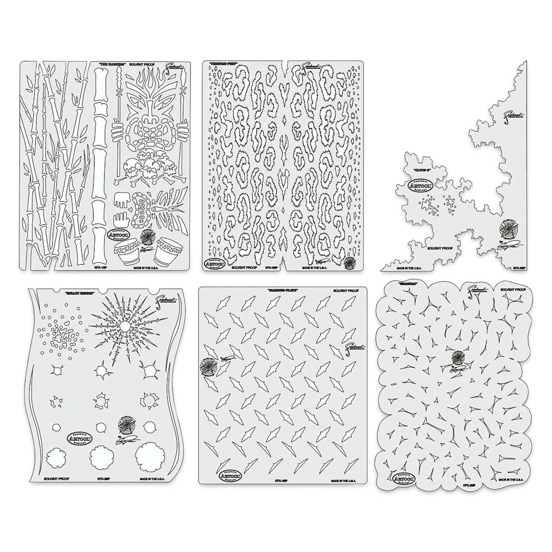 Artool Kustom FX Freehand Templates | BLICK Art Materials