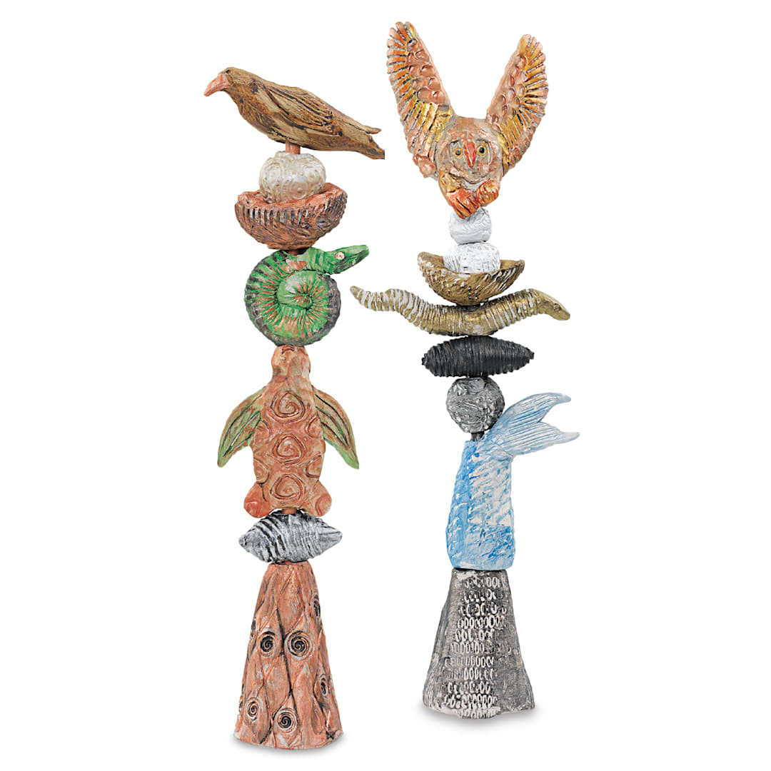 Totem Sculpture Stack - Lesson Plans | BLICK Art Materials