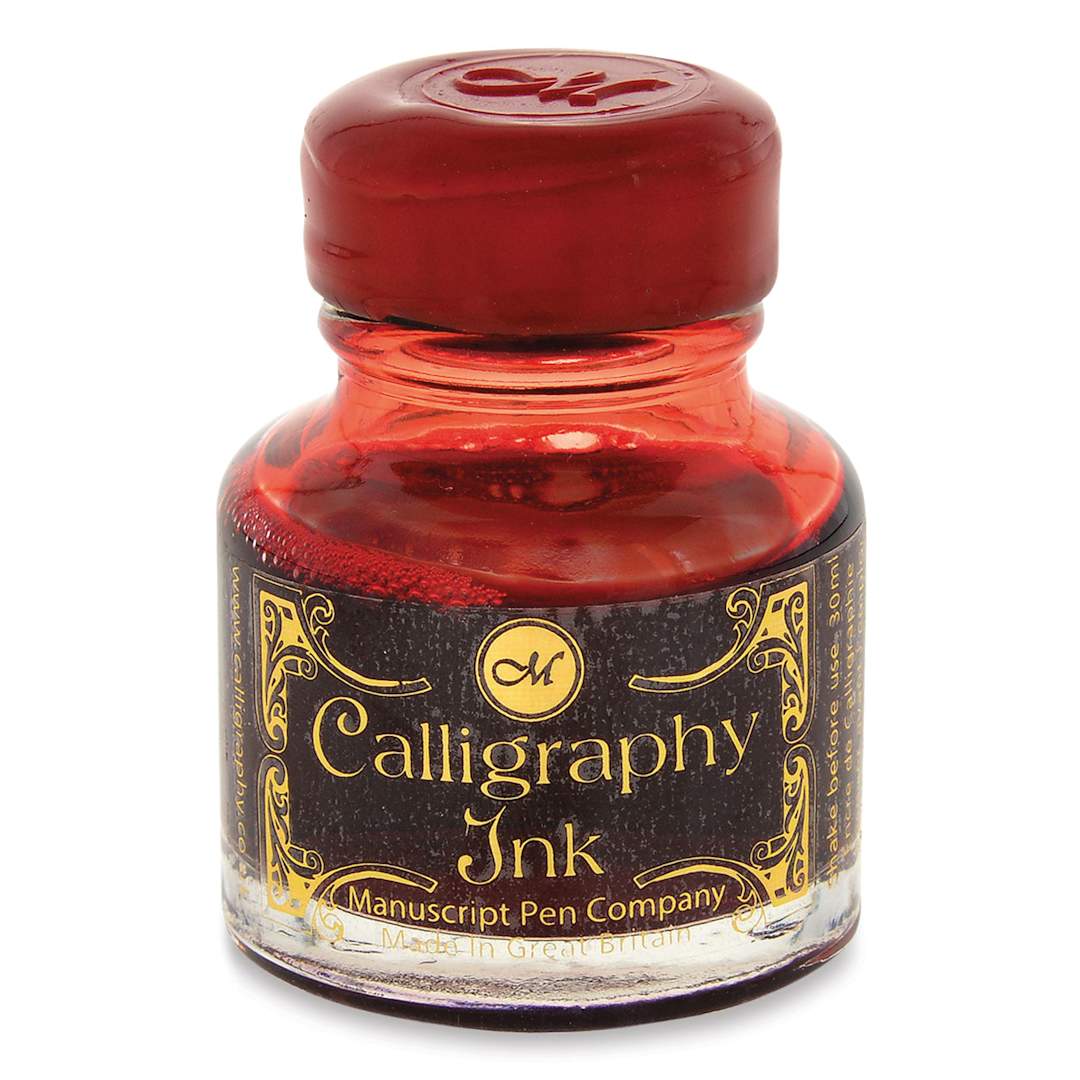 Manuscript Calligraphy Gift Ink - Ruby, 30 ml | BLICK Art Materials
