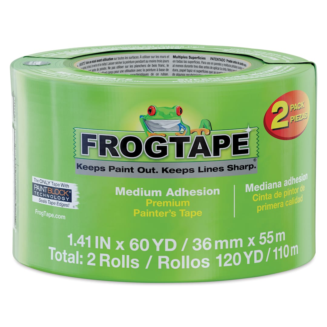 Shurtech FrogTape Masking and Painting Tape - 1.41" x 60 yds, Multi ...