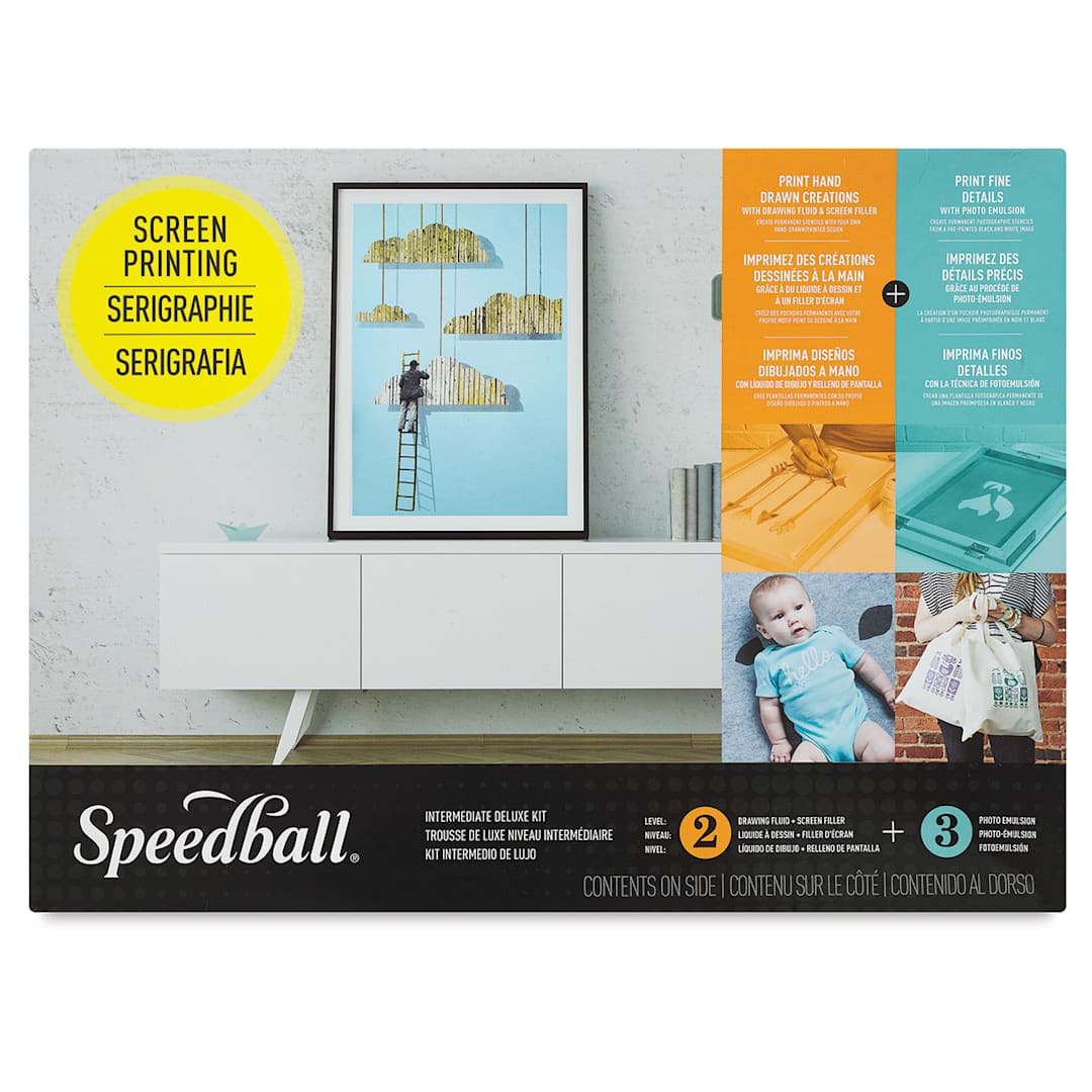 Speedball Intermediate Deluxe Screen Printing Kit | BLICK Art Materials