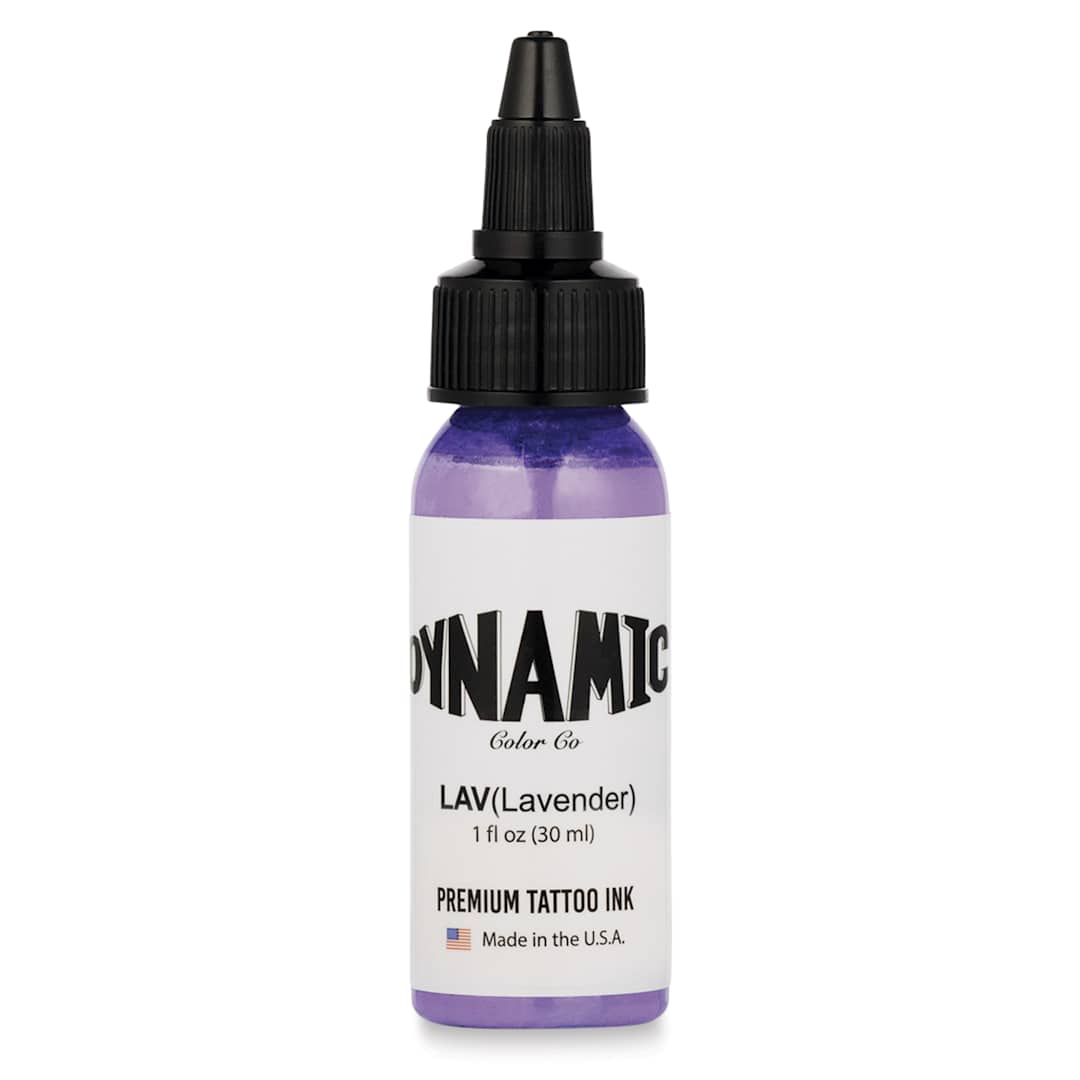 Dynamic Color Tattoo Ink - Lavender, 1 oz bottle | BLICK Art Materials