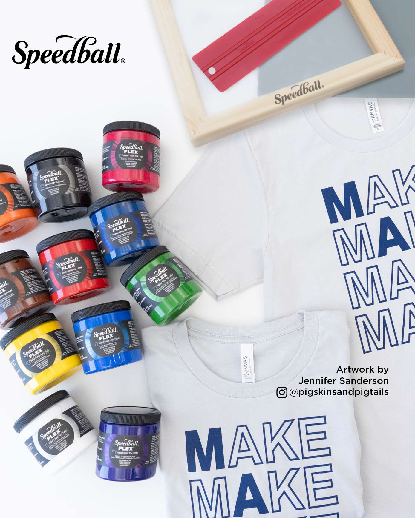 How to Screen Print with Speedball Flex Ink | BLICK Art Materials