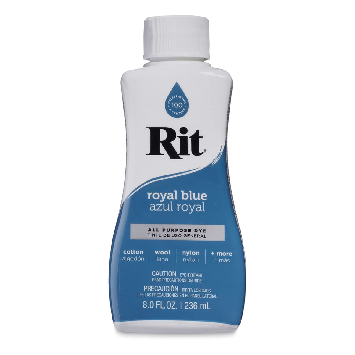 Rit All Purpose Liquid Dye - Royal Blue, 8 oz | BLICK Art Materials