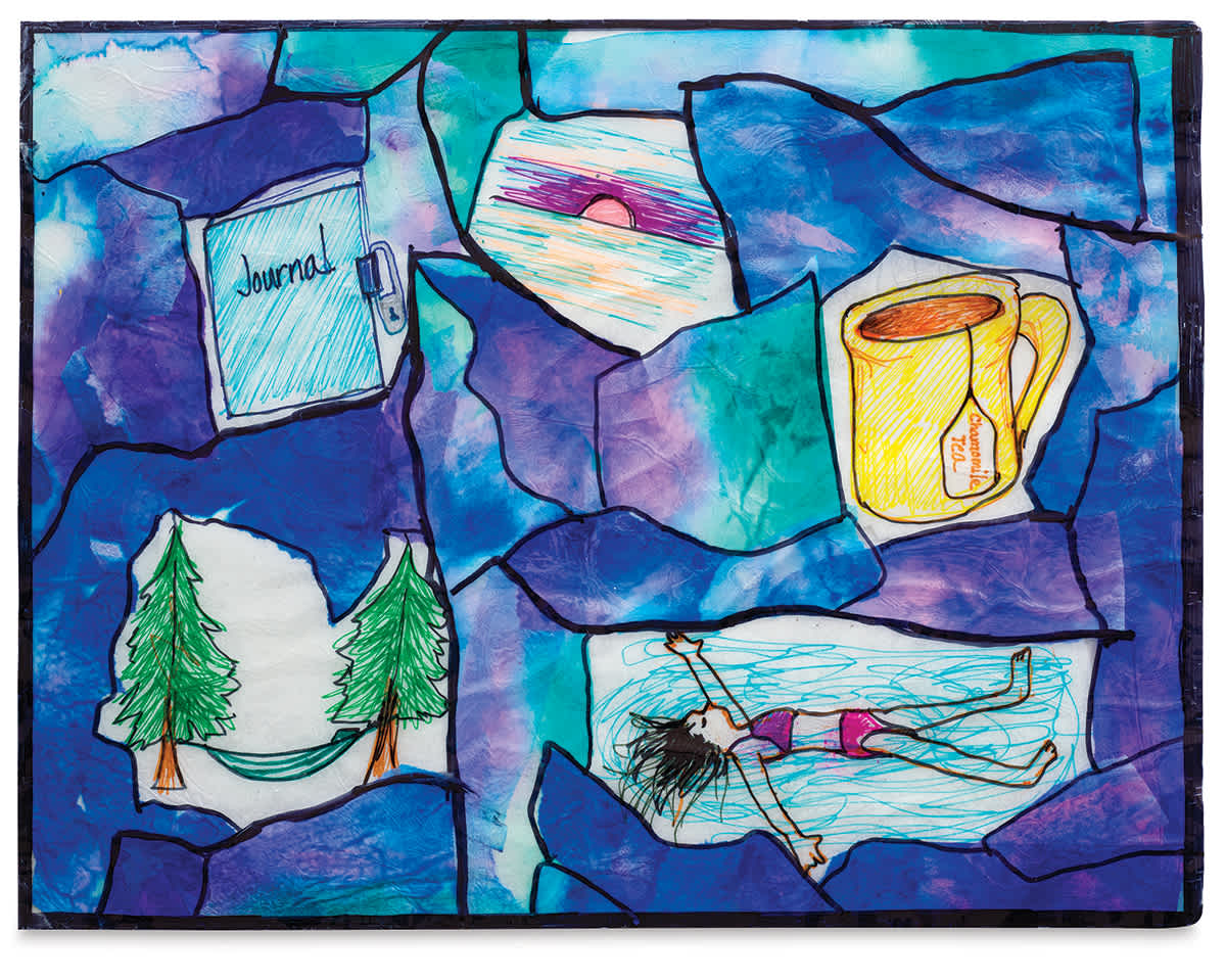 Peace Windows: in the style of Marc Chagall’s stained glass - Lesson ...