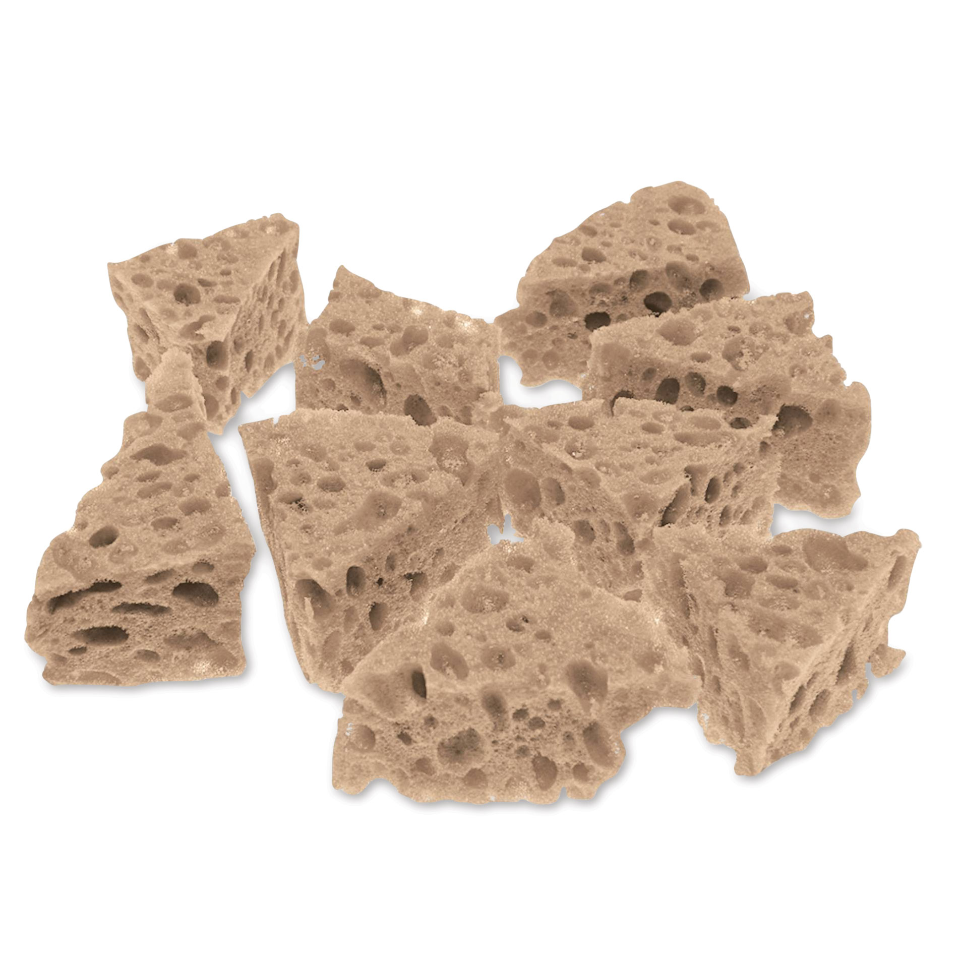 Color Factory Faux Sea Sponges - Pkg of 9, 2" x 1" | BLICK Art Materials