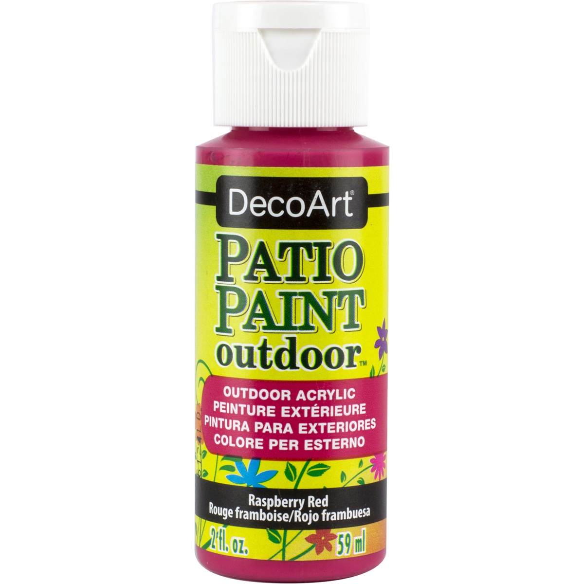 Patio Paint Raspberry Red - 2 oz. Bottle | BLICK Art Materials