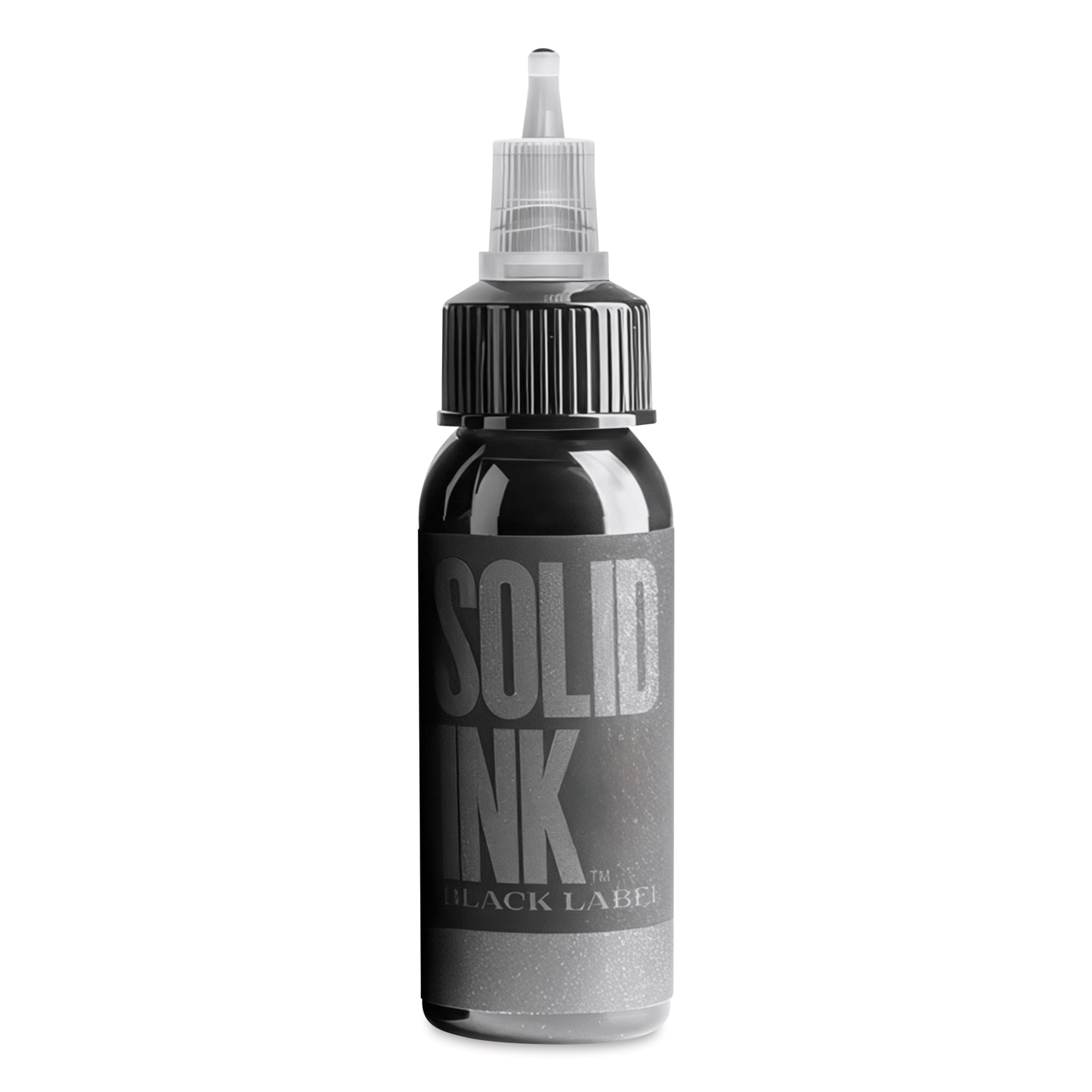 Solid Ink Lining Black Tattoo Ink - 1 oz bottle | BLICK Art Materials