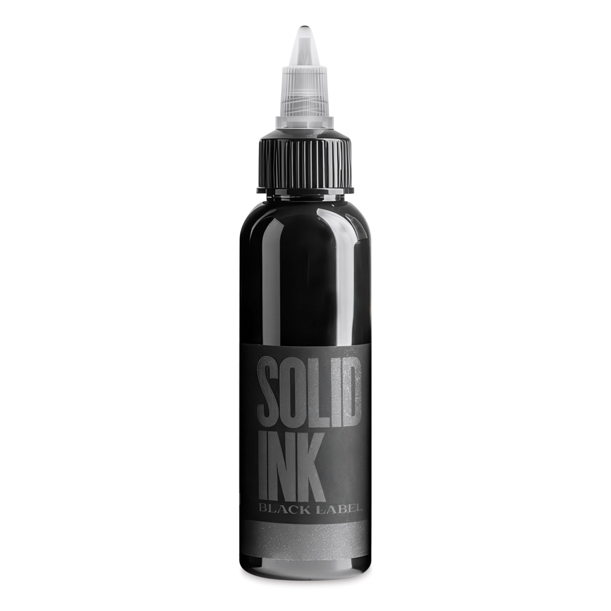 Solid Ink Lining Black Tattoo Ink - 4 oz bottle | BLICK Art Materials