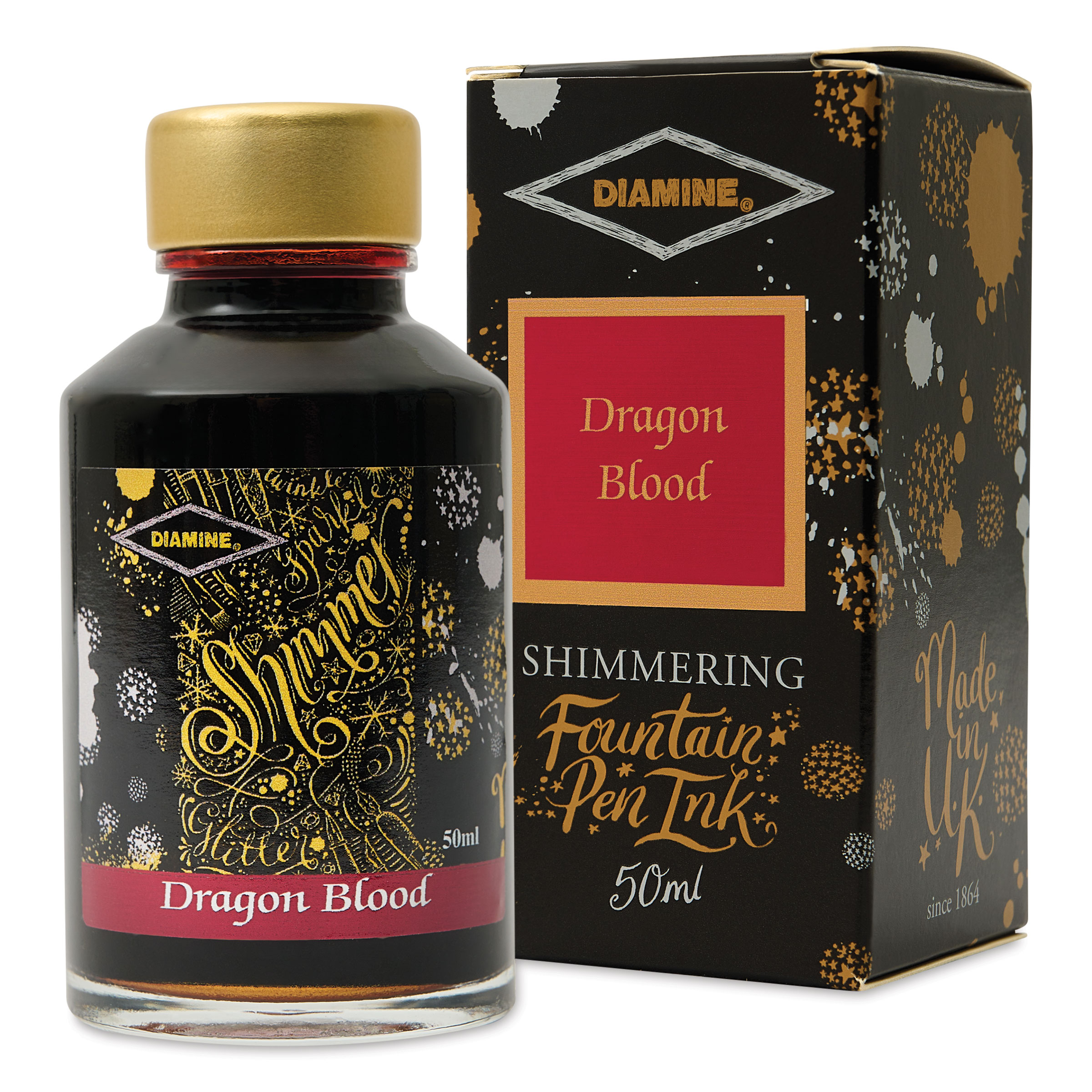 Diamine Shimmer Fountain Pen Inks | BLICK Art Materials