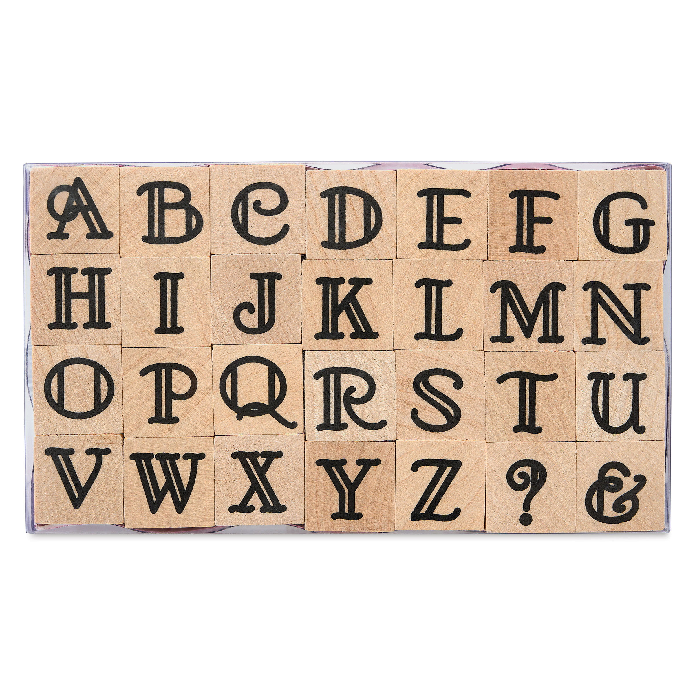 Hero Arts Letters Woodblock Stamp Sets | BLICK Art Materials
